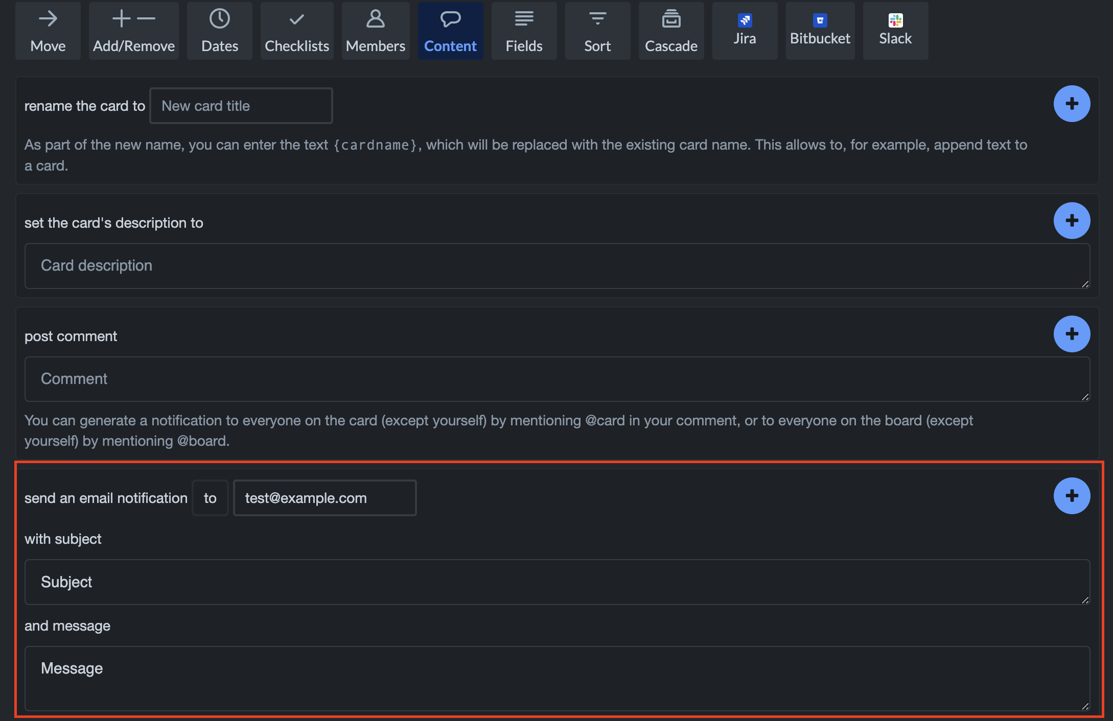 Solved: How to send an automatic email through Trello when...