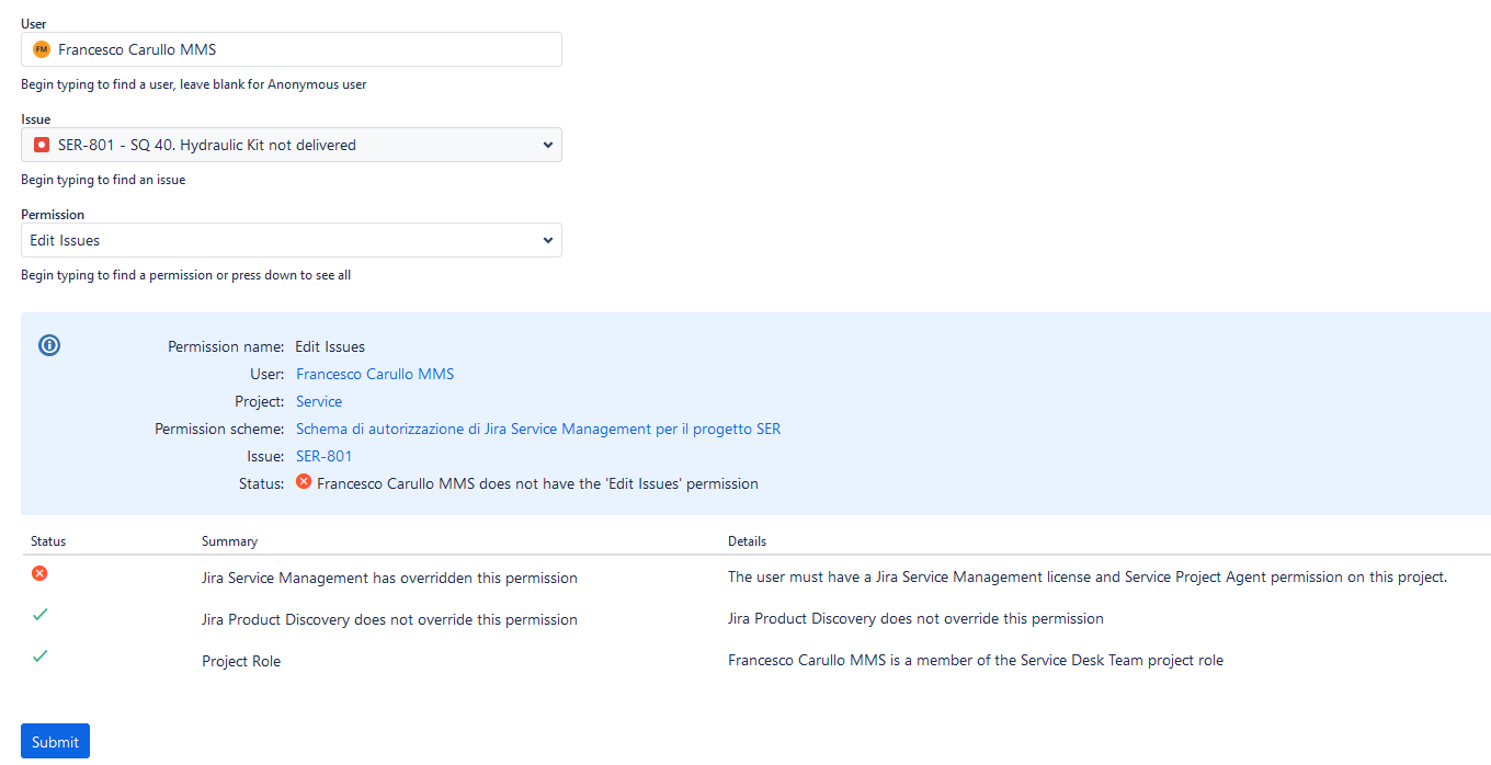 JWM users cant see empty fields in JSM projects