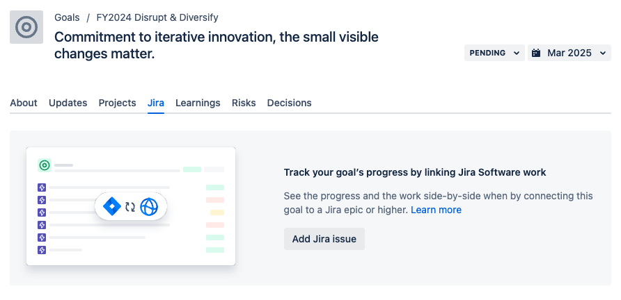 JPD integration with Goals and Projects (ex Atlas) - Atlassian Community