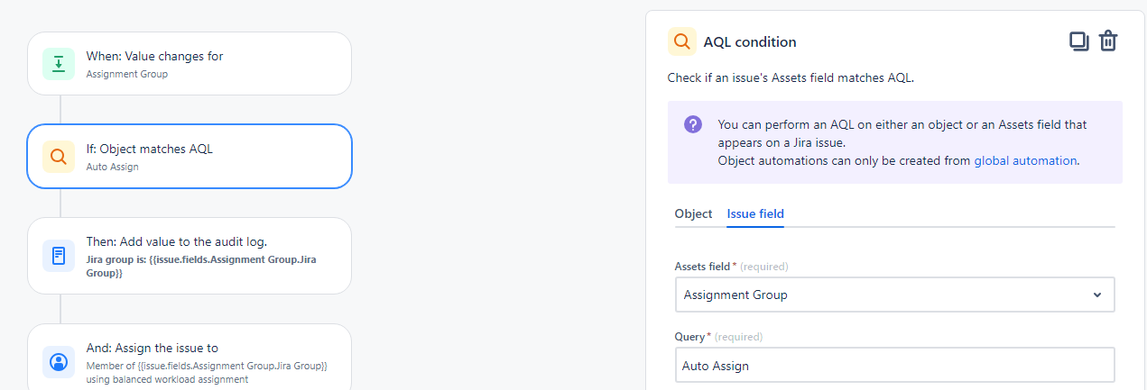Solved Jira Automation Asset Aql Query On Boolean