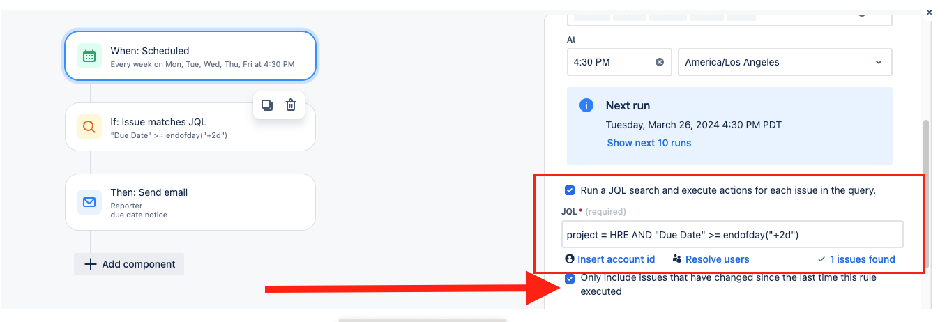 Solved: Automation rule for daily routine due date check