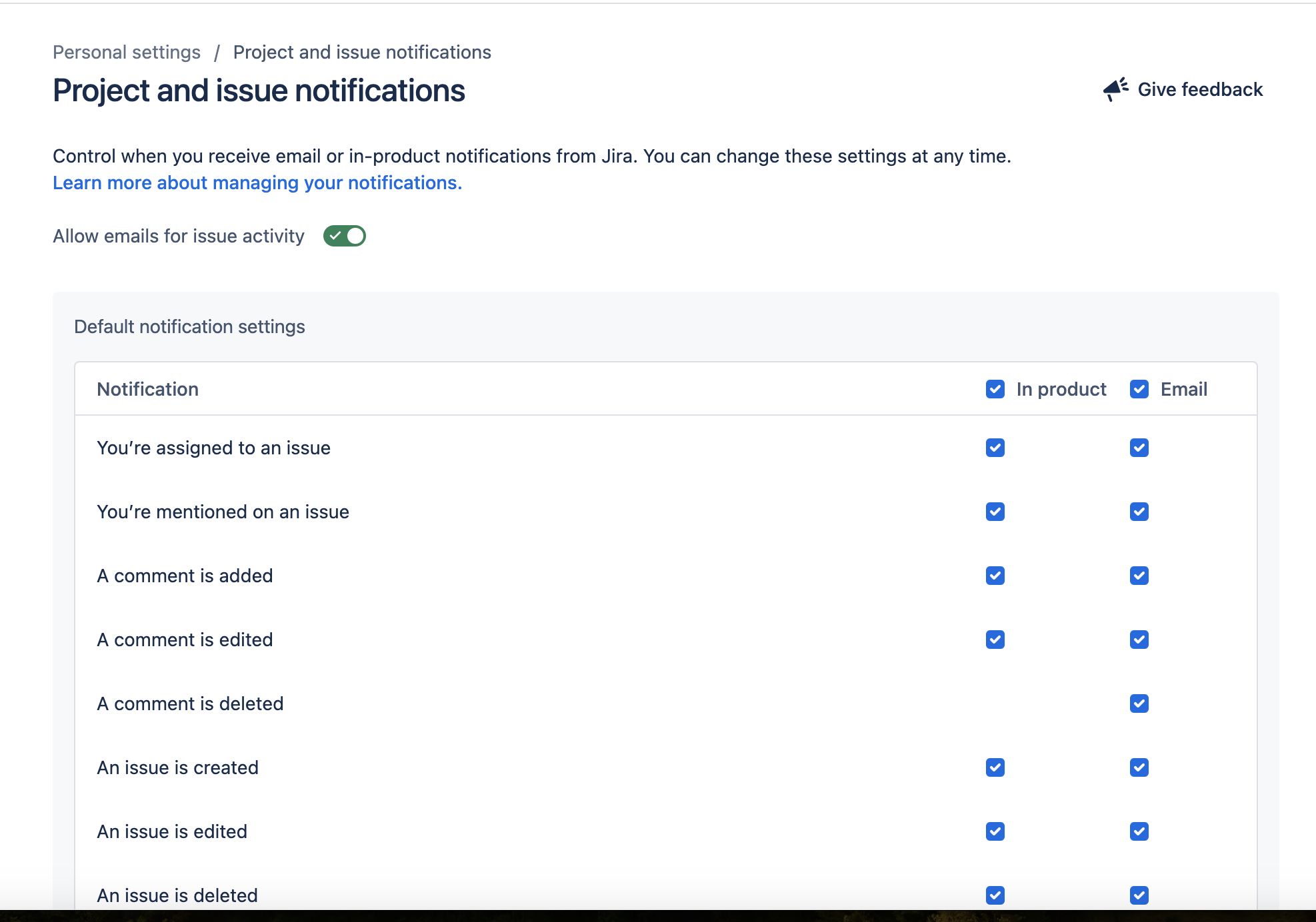 Solved: Getting "Self Notifications" in Jira