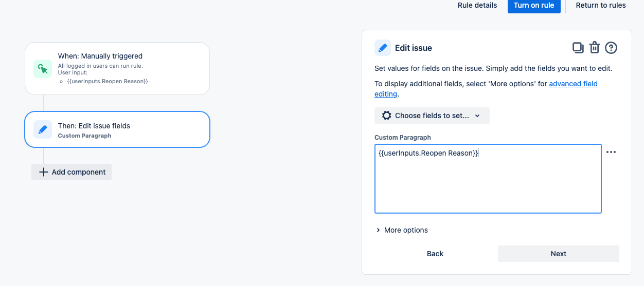 Solved: Automation manual trigger Field creation