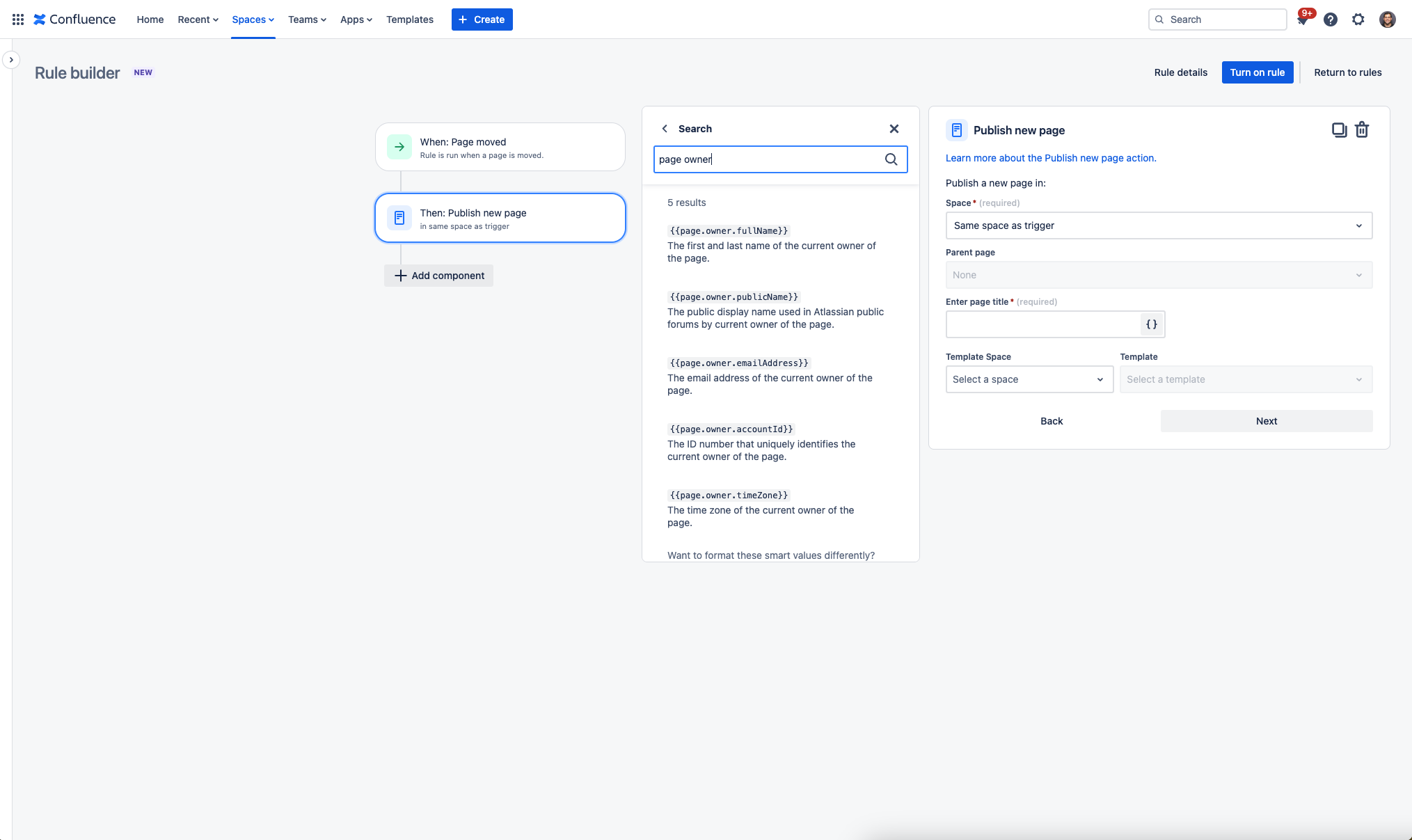 ⚡️New Smart Values Panel in Automation for Conflue... - Atlassian Community