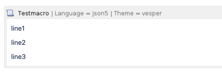 Solved: Custom confluence user macro with multiline body a...