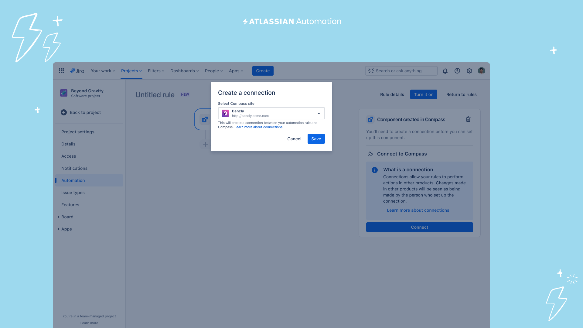 New Automation Trigger for Compass in Jira and Con... - Atlassian Community