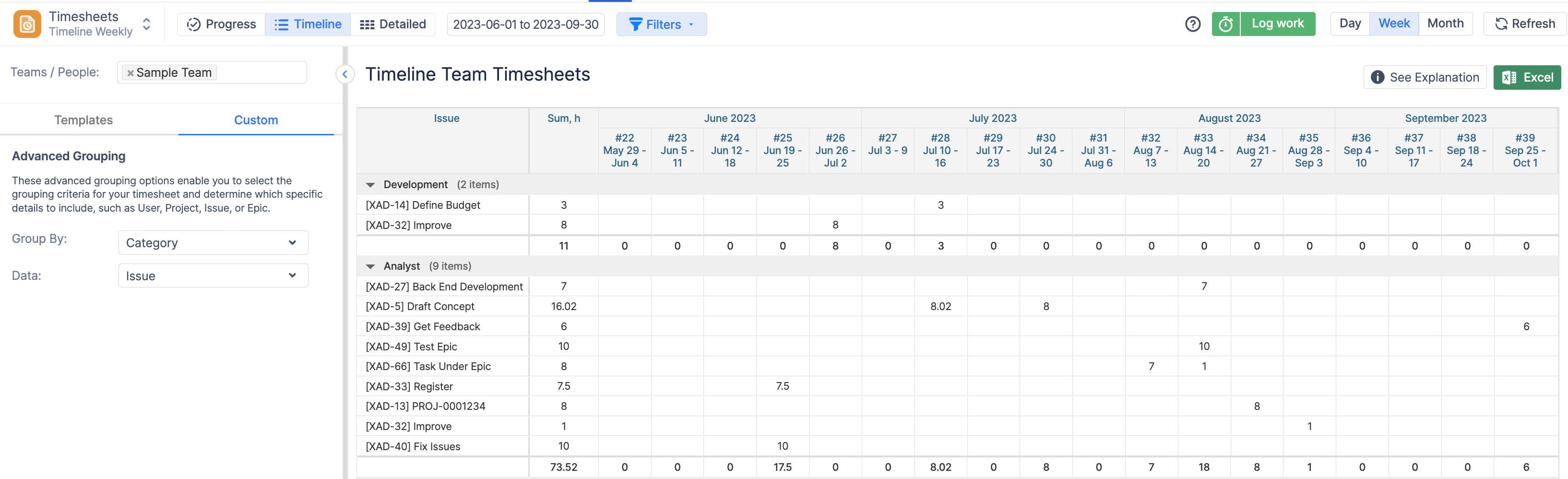 Kanban style board- how to use a filter to pull a ...