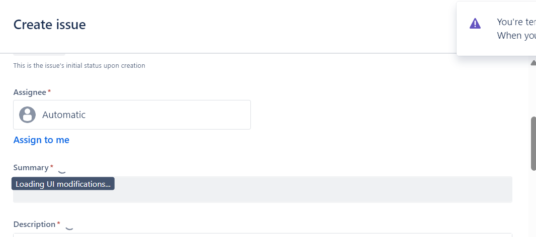 Solved: Any ideas to a Loading ui modifications issue