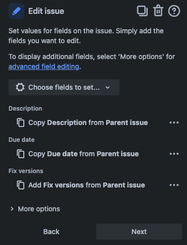 Inherit the values of standard custom field from a...