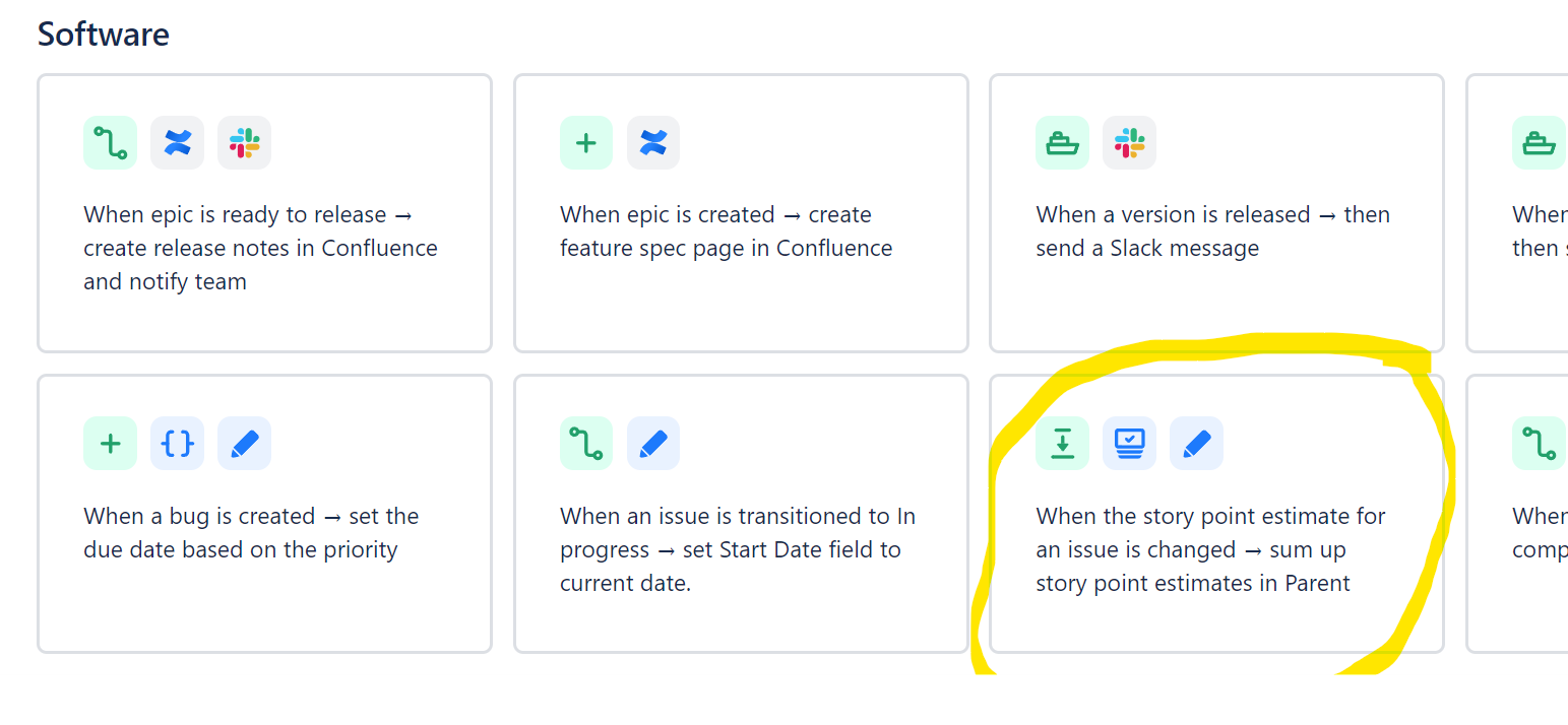Solved: SUM Story Points subtasks, tasks and epics