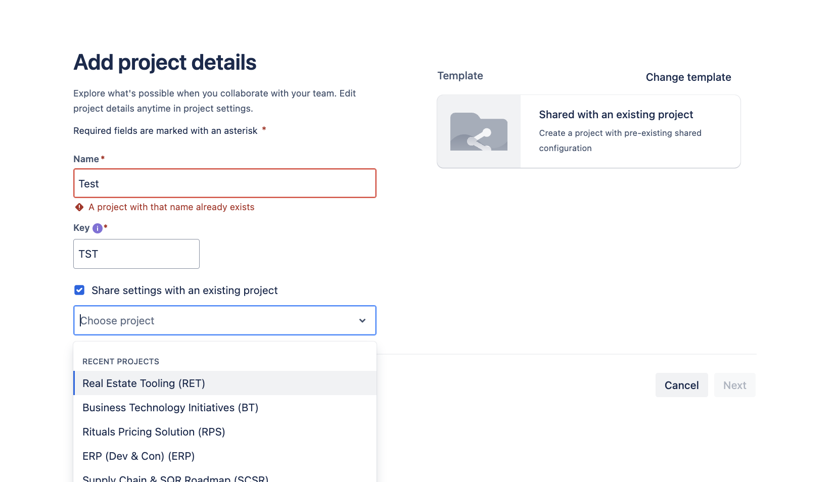 How to create standard issue type scheme when crea...