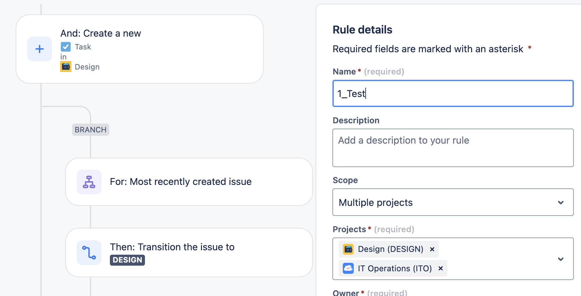 Automation Transition Linked Issue From Manual A