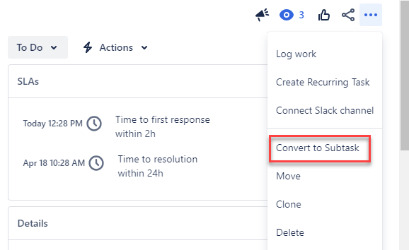 Can you move a parent task under another parent ta...