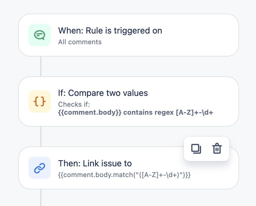 Linking issues with matching custom fields
