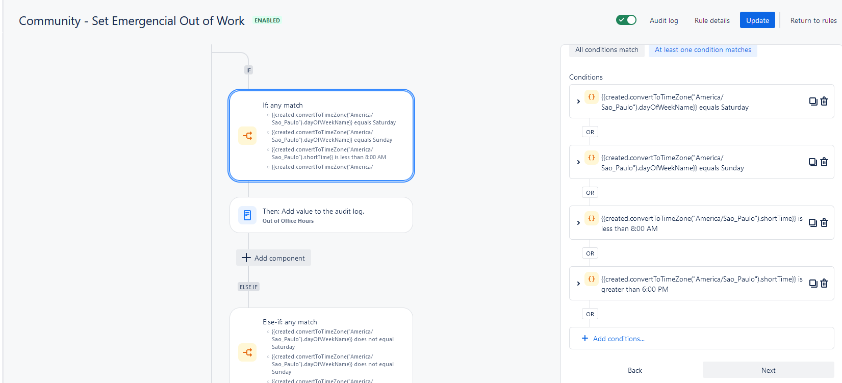 Solved: How do I create an off hours automated response, s...