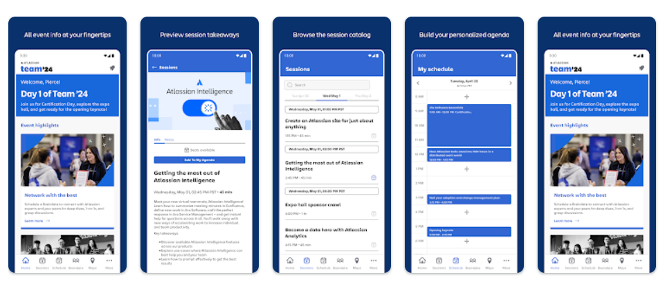 Use official Atlassian Mobile App for Team'24