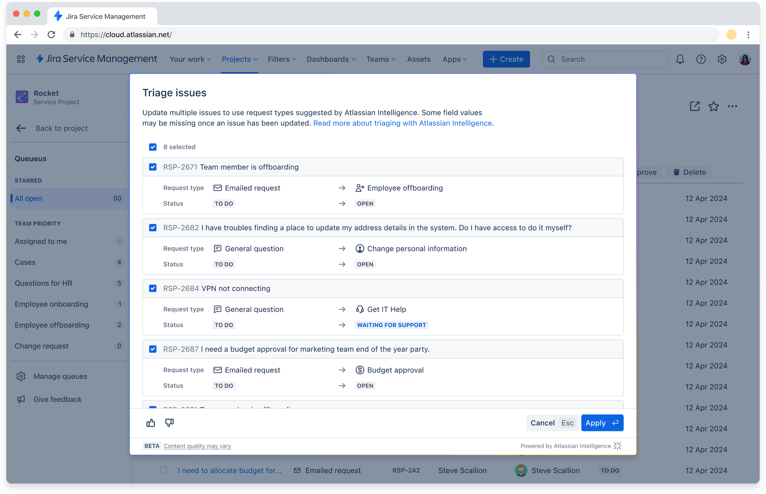 Unveiling new Atlassian Intelligence capabilities in Jira Service ... Unveiling new Atlassian Intelligence capabilities in Jira Service ...