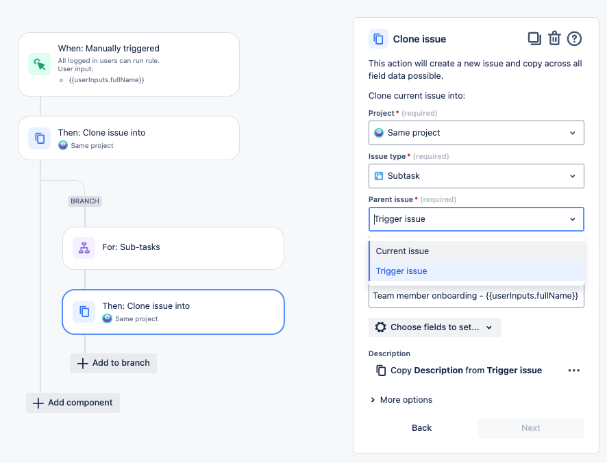 Solved: Subtask cloning following KB article hits "Parent ...