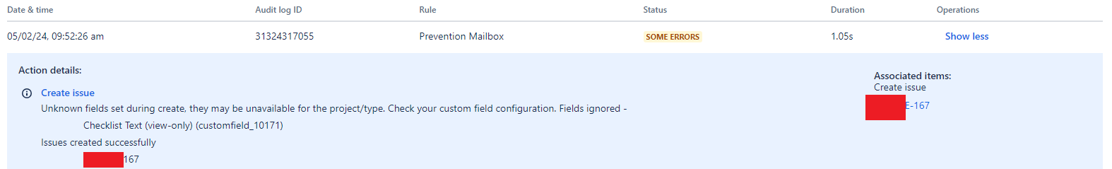 Cant add checklist to automated task