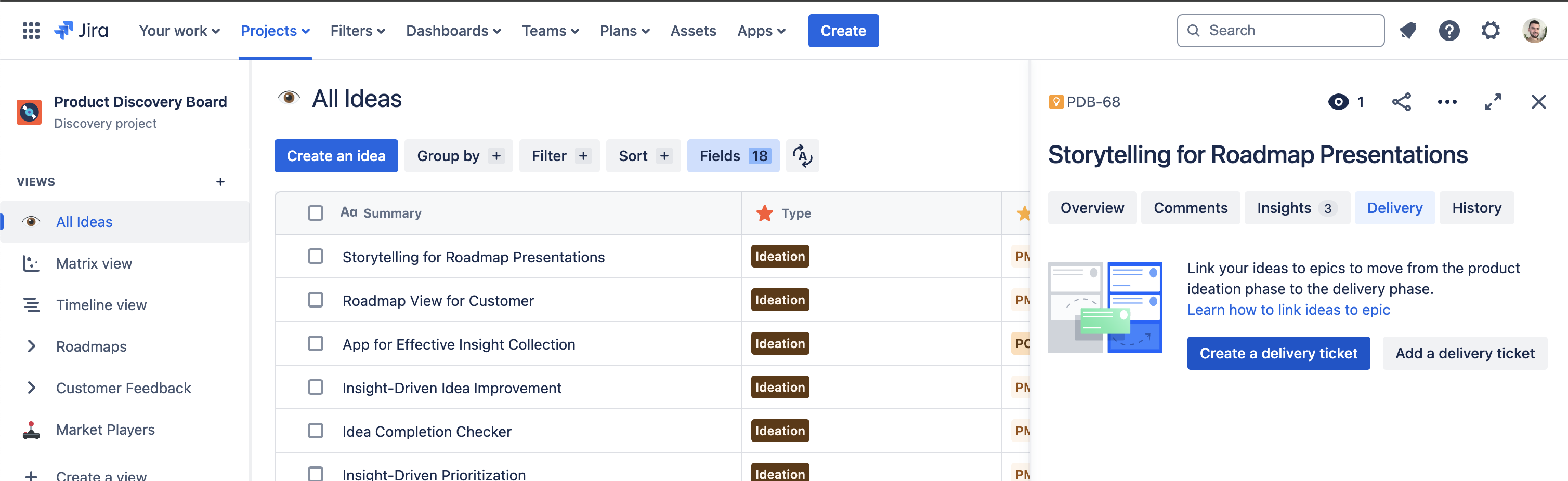 Connection between Jira and Jira discovery