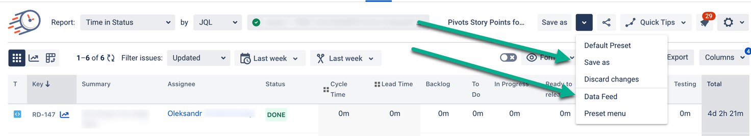 EazyBI Time in Status - Atlassian Community