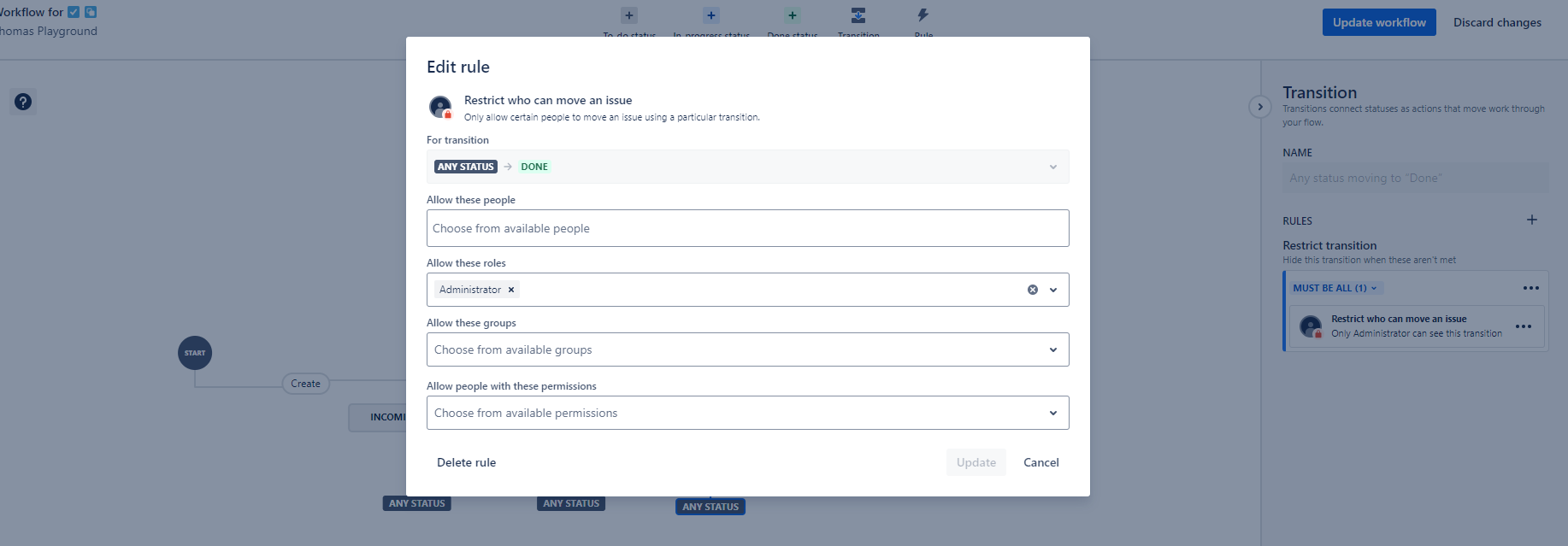 Solved Jira Automation Transition With Workflow Restricti 2613