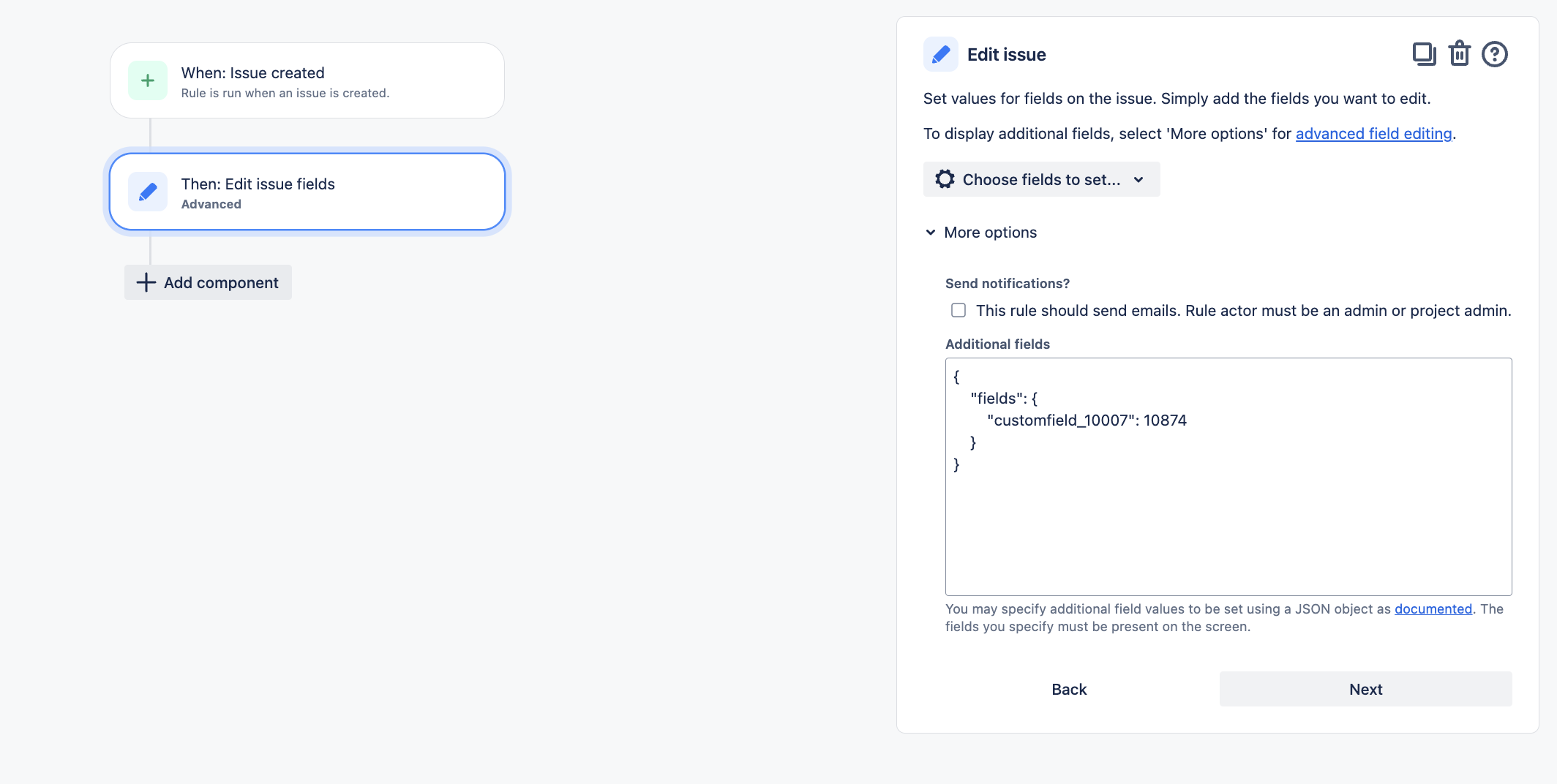 Automation Rules - Sprints