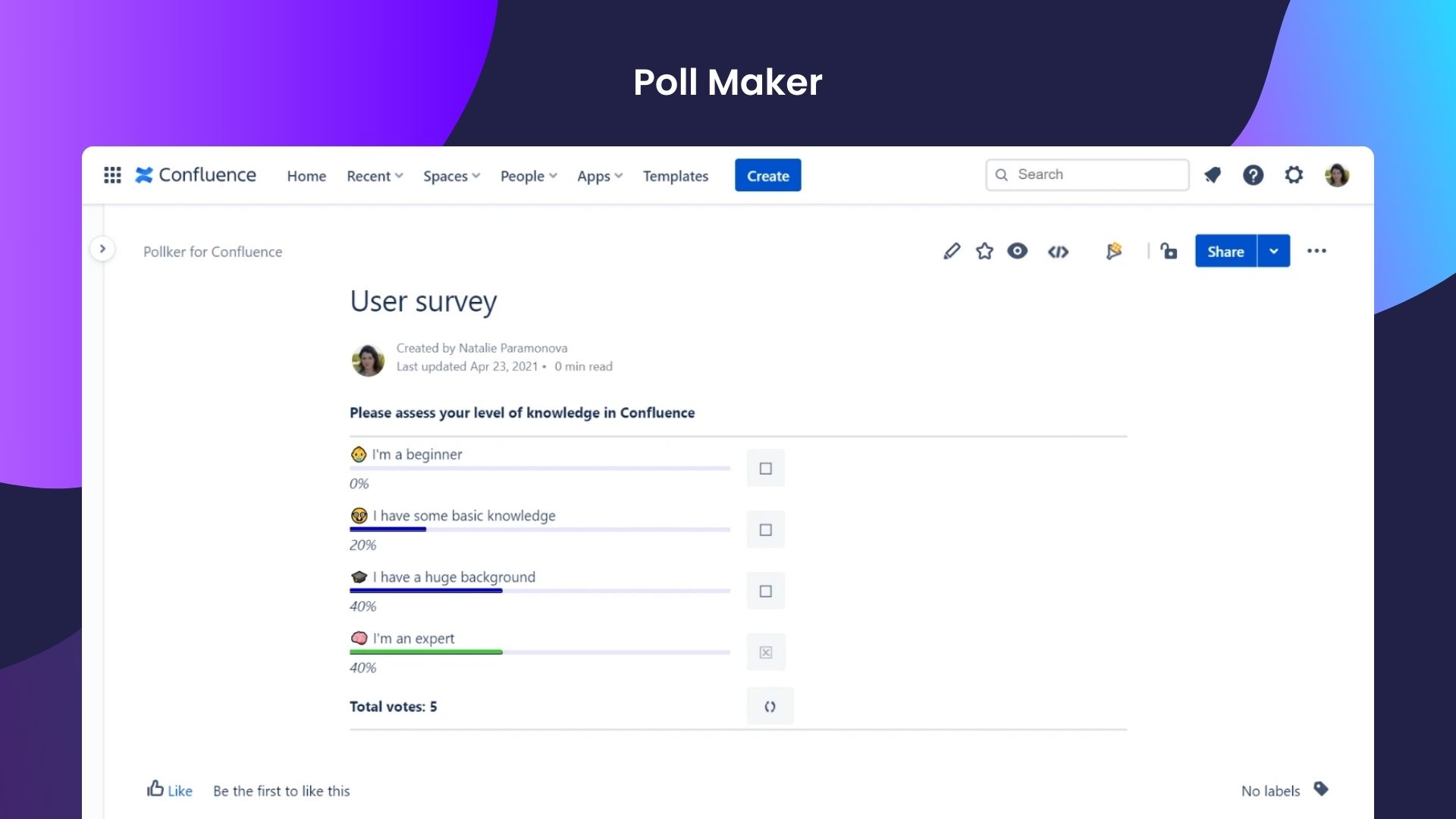 Top 3 Poll Tools on Confluence - Atlassian Community