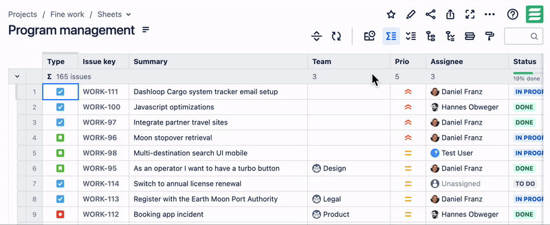 Adding "Team" column to Jira Cloud List view