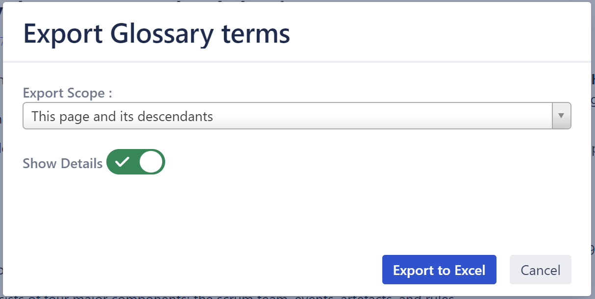 How to export terms from specific parent & child p... - Atlassian Community