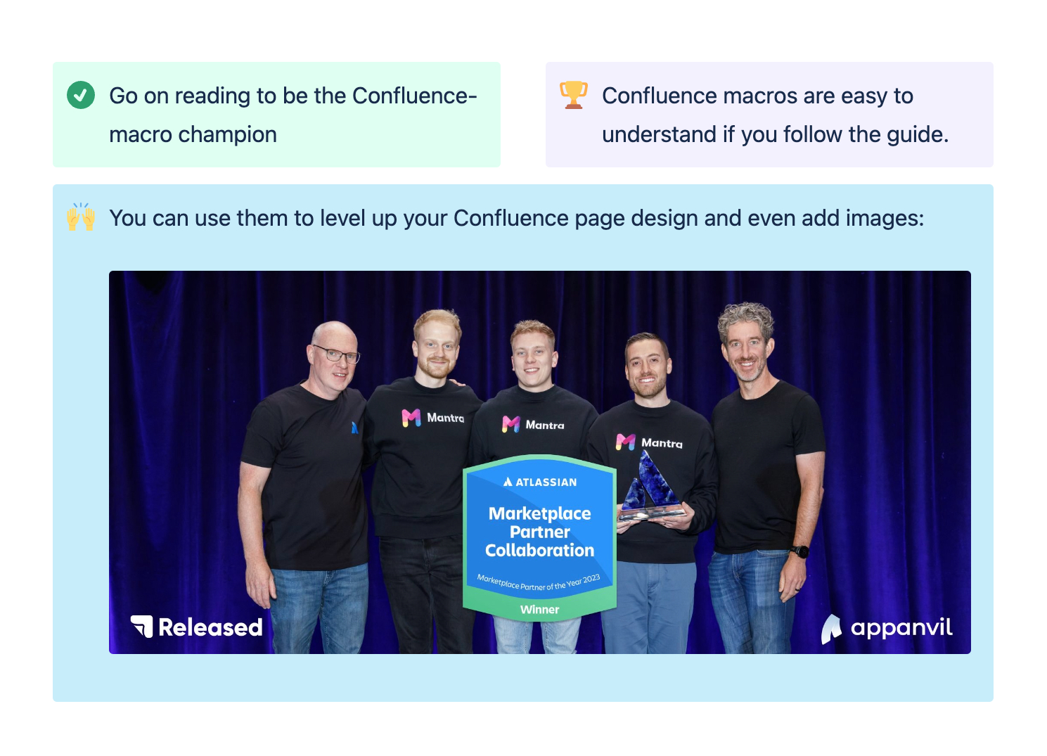 Click, Customize, Create: A Confluence Macro Crash... - Atlassian Community