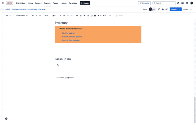 Click Customize Create A Confluence Macro Crash Atlassian Community