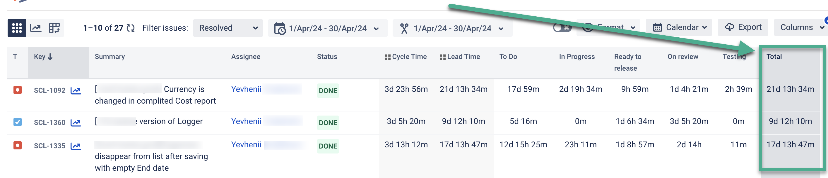 How to create new column to calculate Age of ticke...