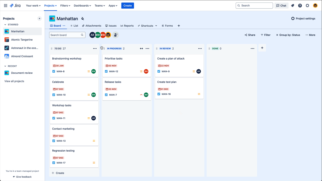 Customize your navigation in Jira business project... - Atlassian Community