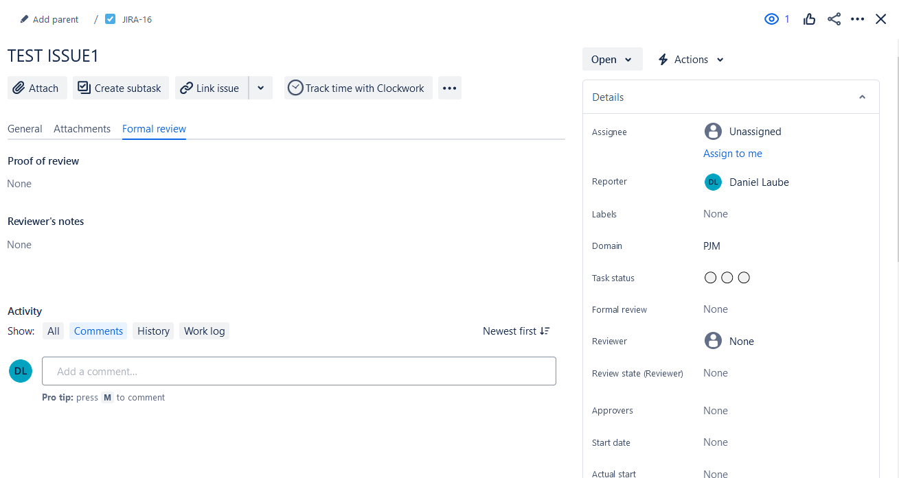 Solved: Project Filed in Detailed issue view