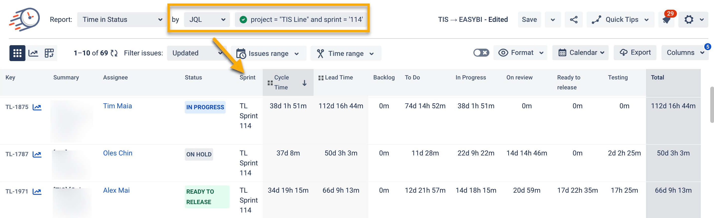 Solved: How to count the number of times tickets have been...