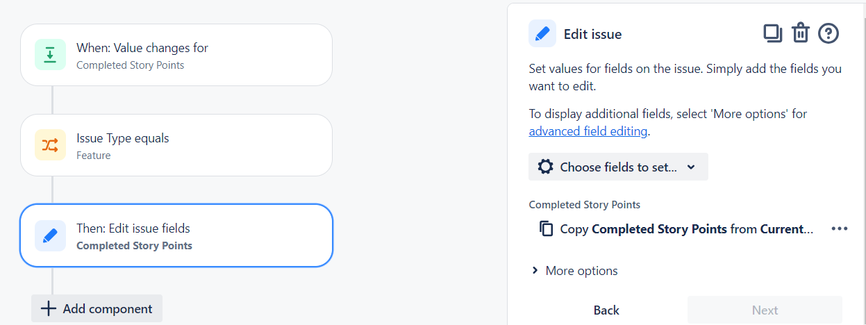 Copy custom field value from one issue type to ano...
