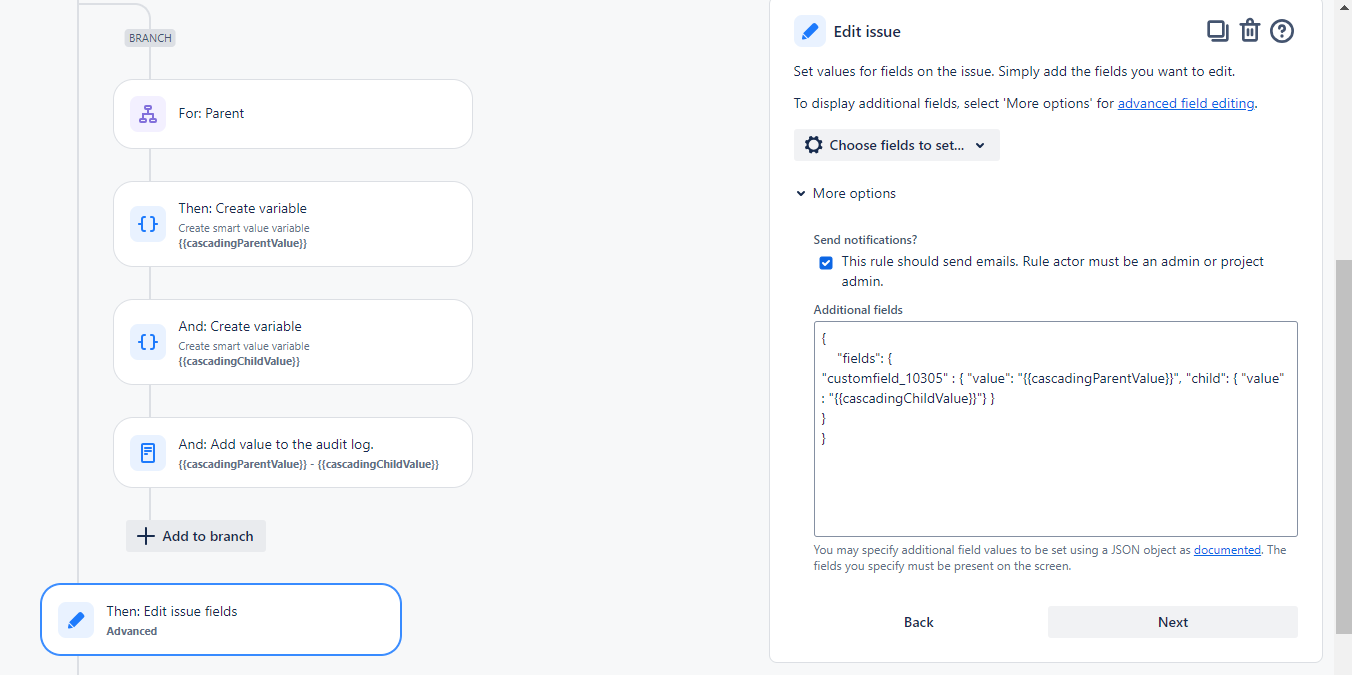 Solved: Copy cascading customfield value from epic to chil...