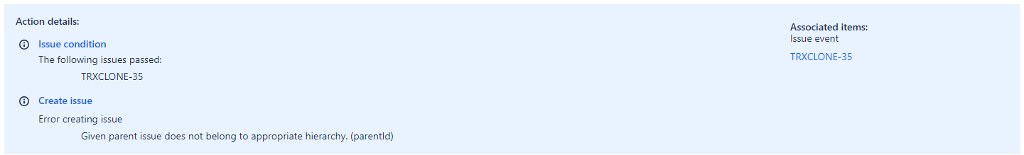 Solved: Automation error - can't set parent field when cre...