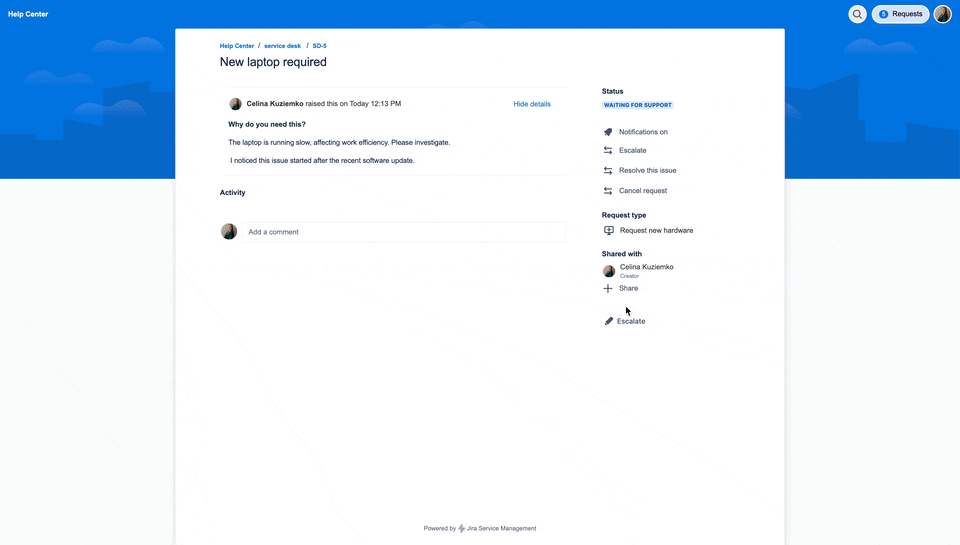 4 must-have customer actions on the service desk p... - Atlassian Community