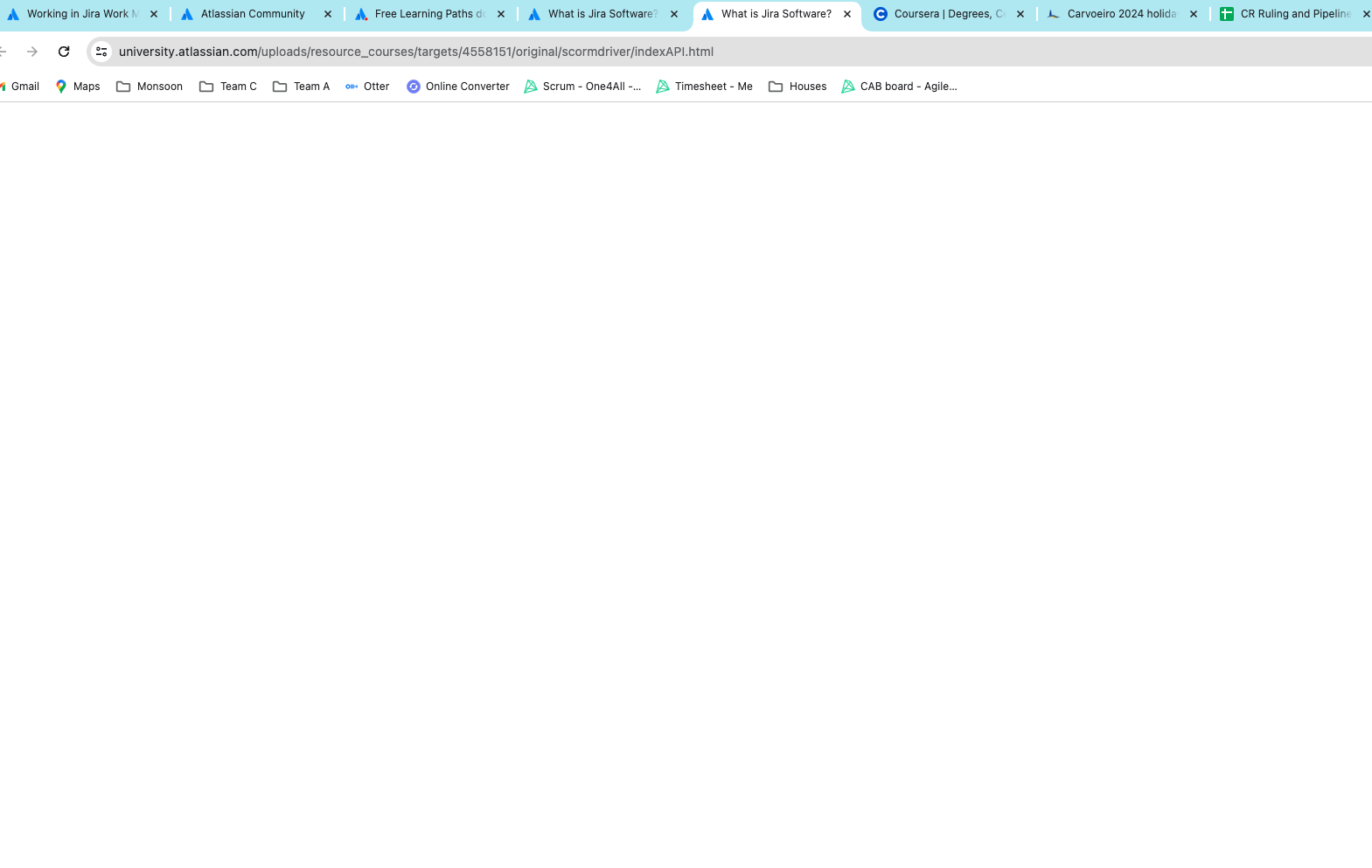 Solved: Free Learning Paths does not work