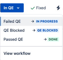 How do I query on a status of "QE Failed"