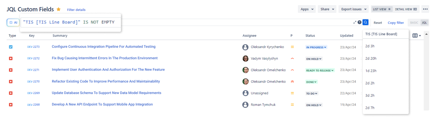Custom Jira Reports - Atlassian Community