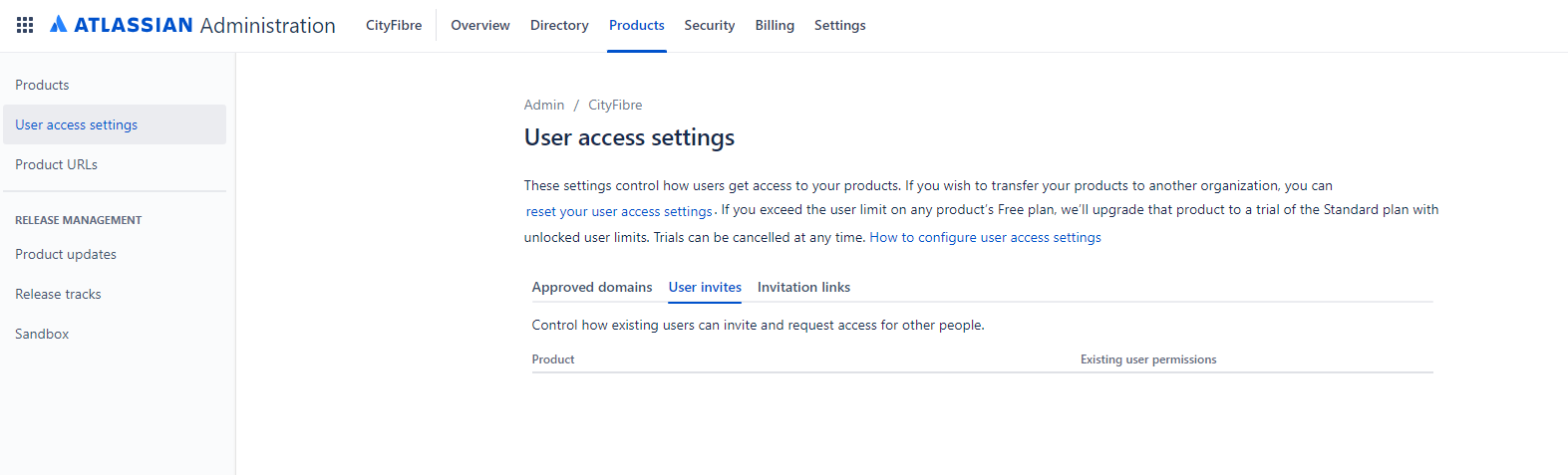 How do I stop users inviting new users?