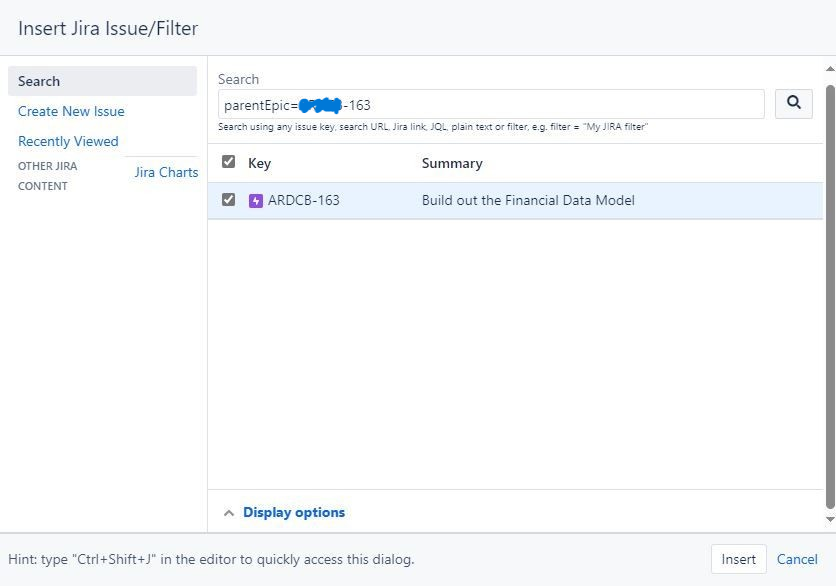 Solved: How to display all child tasks in an epic using th...