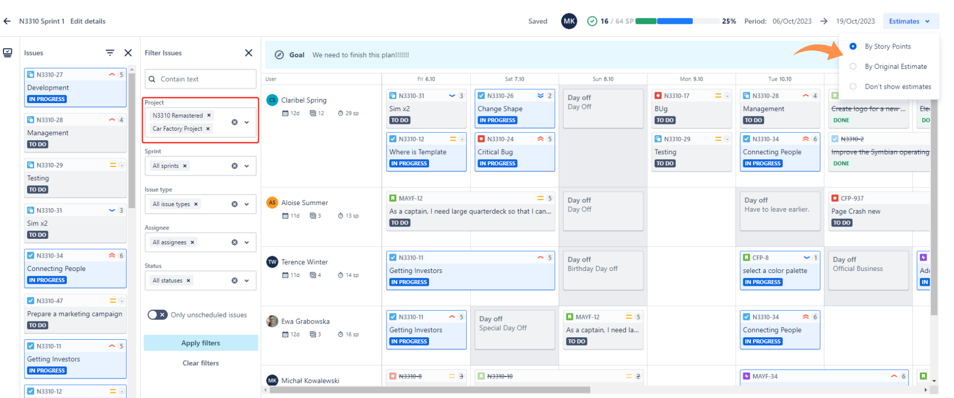 Solved: Producing a Jira Plan across multiple Jira project...