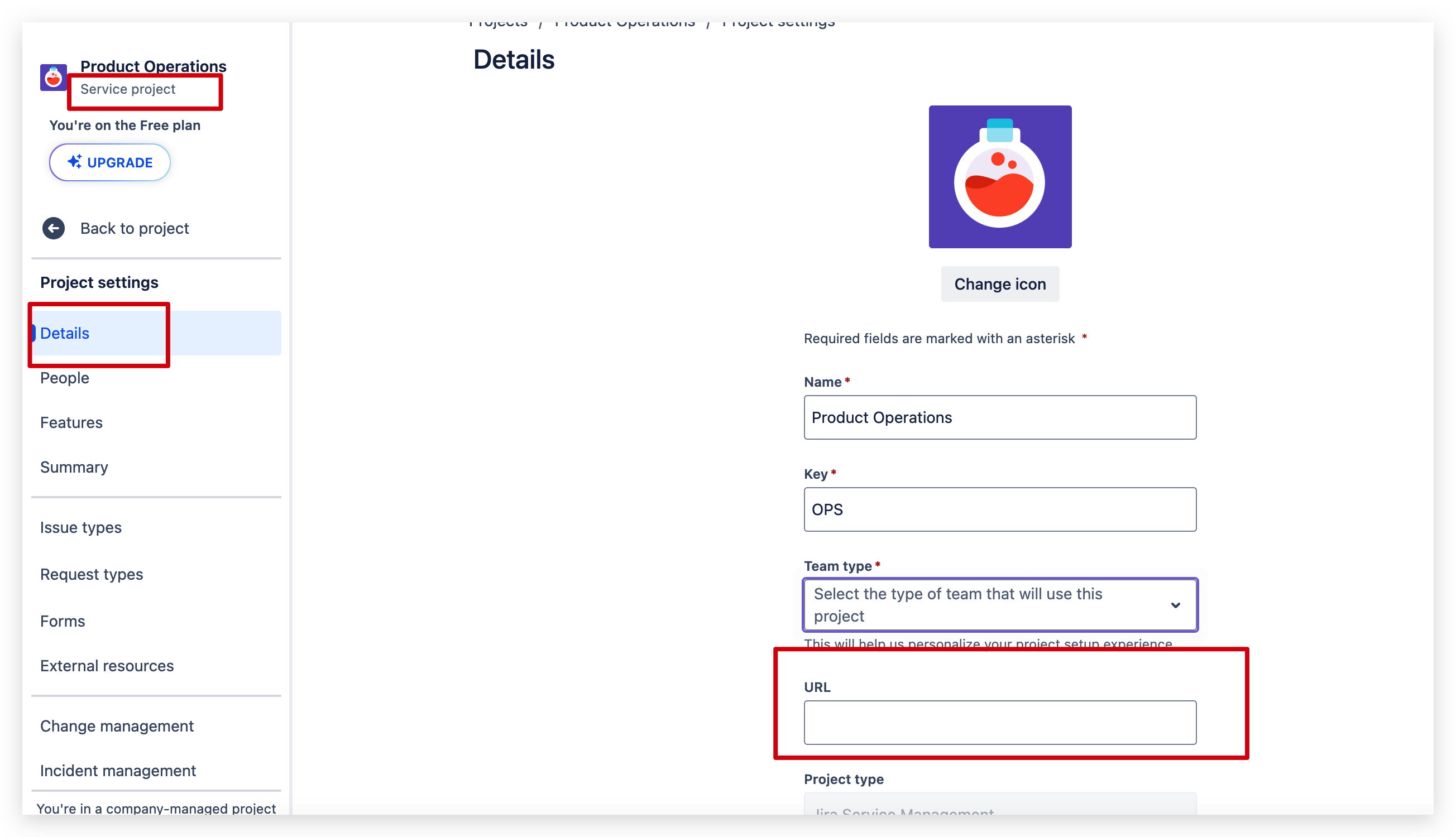 Solved: What is the URL field in the Project settings for ...