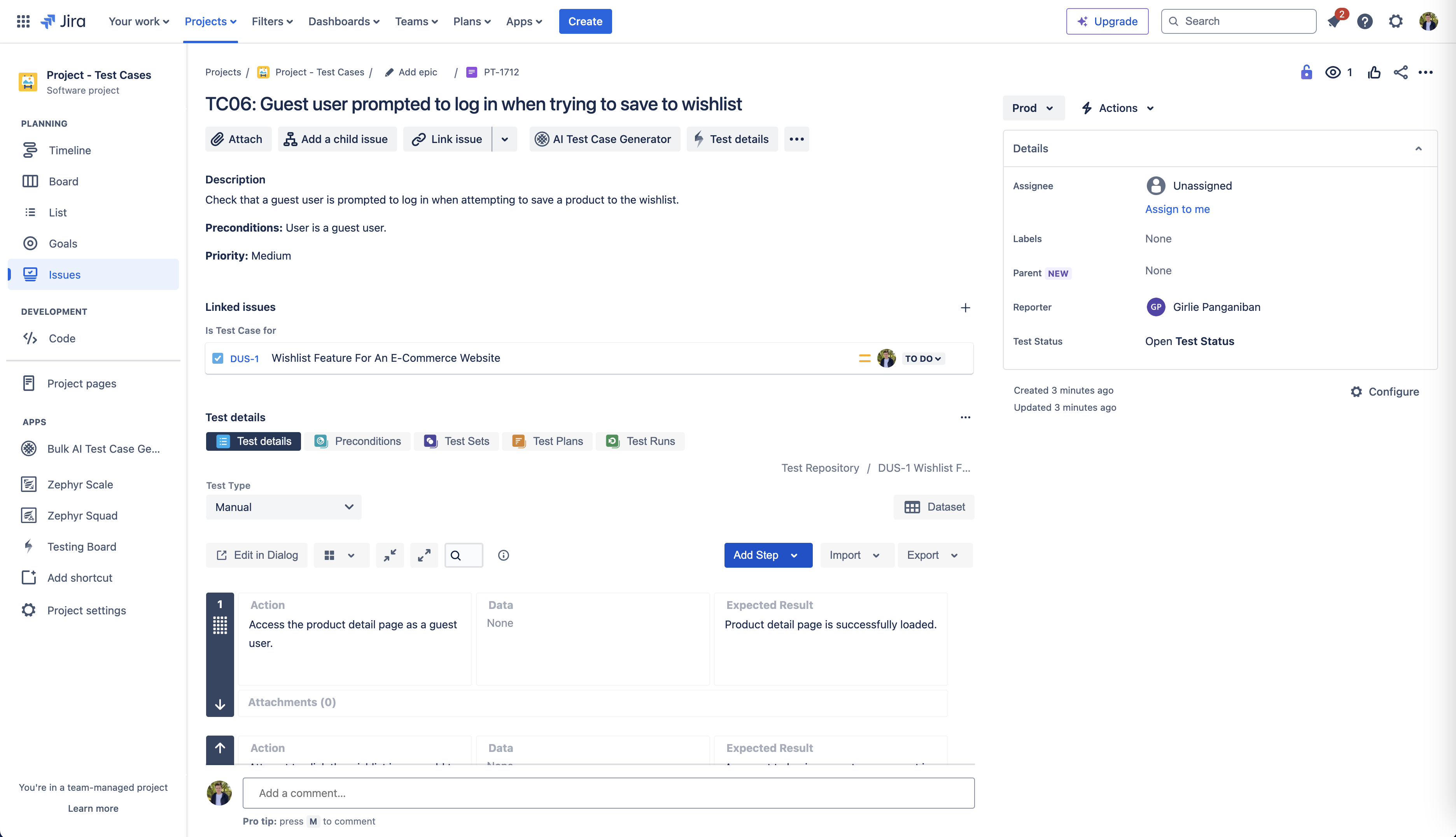 Unveiling Our AI Test Case Generator for Jira with... - Atlassian Community