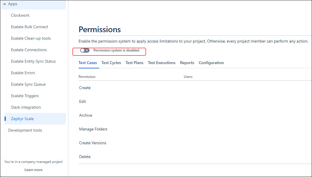 Solved: Cannot create test case, cycle, plan in Zephyr Sca...