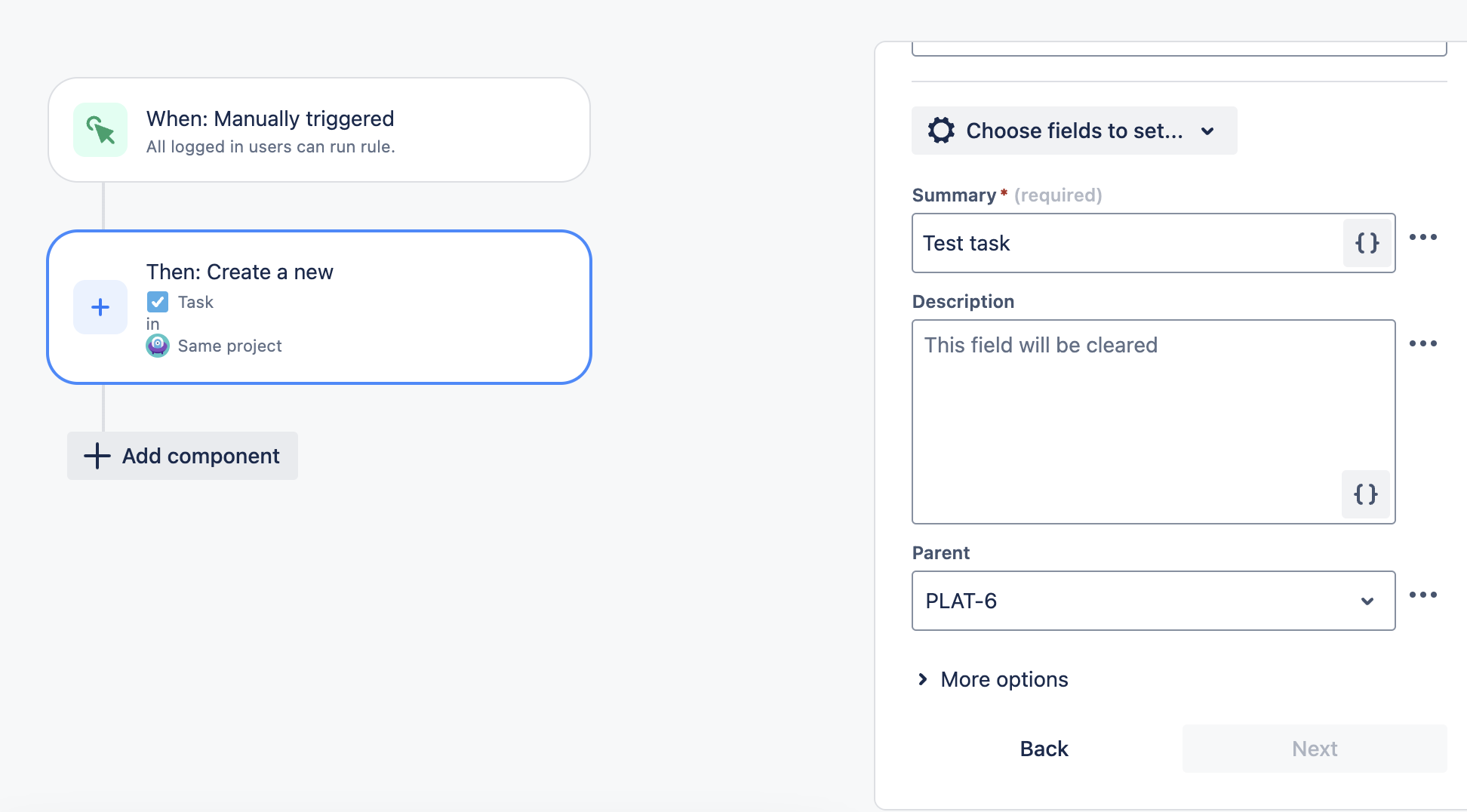 Automation Create A Task In Different Project